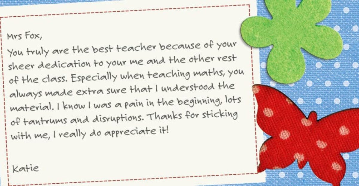 Yearbook Ideas Letters To Your Teachers SPC Yearbooks