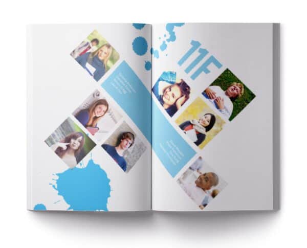 10 Amazing Yearbook Layout Examples