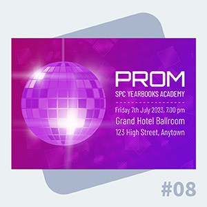 School Prom Tickets - SPC Yearbooks