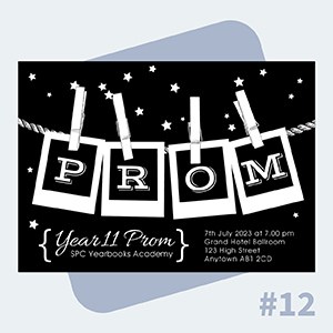 School Prom Tickets - SPC Yearbooks