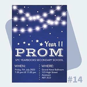 School Prom Tickets - SPC Yearbooks