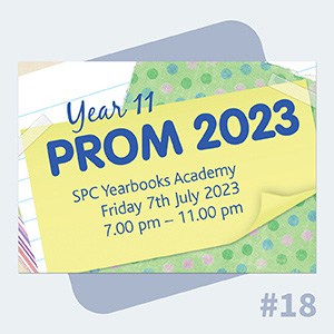 School Prom Tickets - SPC Yearbooks